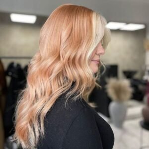 50 Beautiful Peach Hair Ideas for Women in 2022