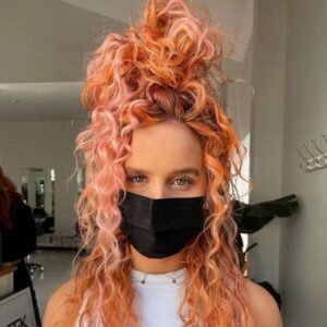 50 Beautiful Peach Hair Ideas for Women in 2022
